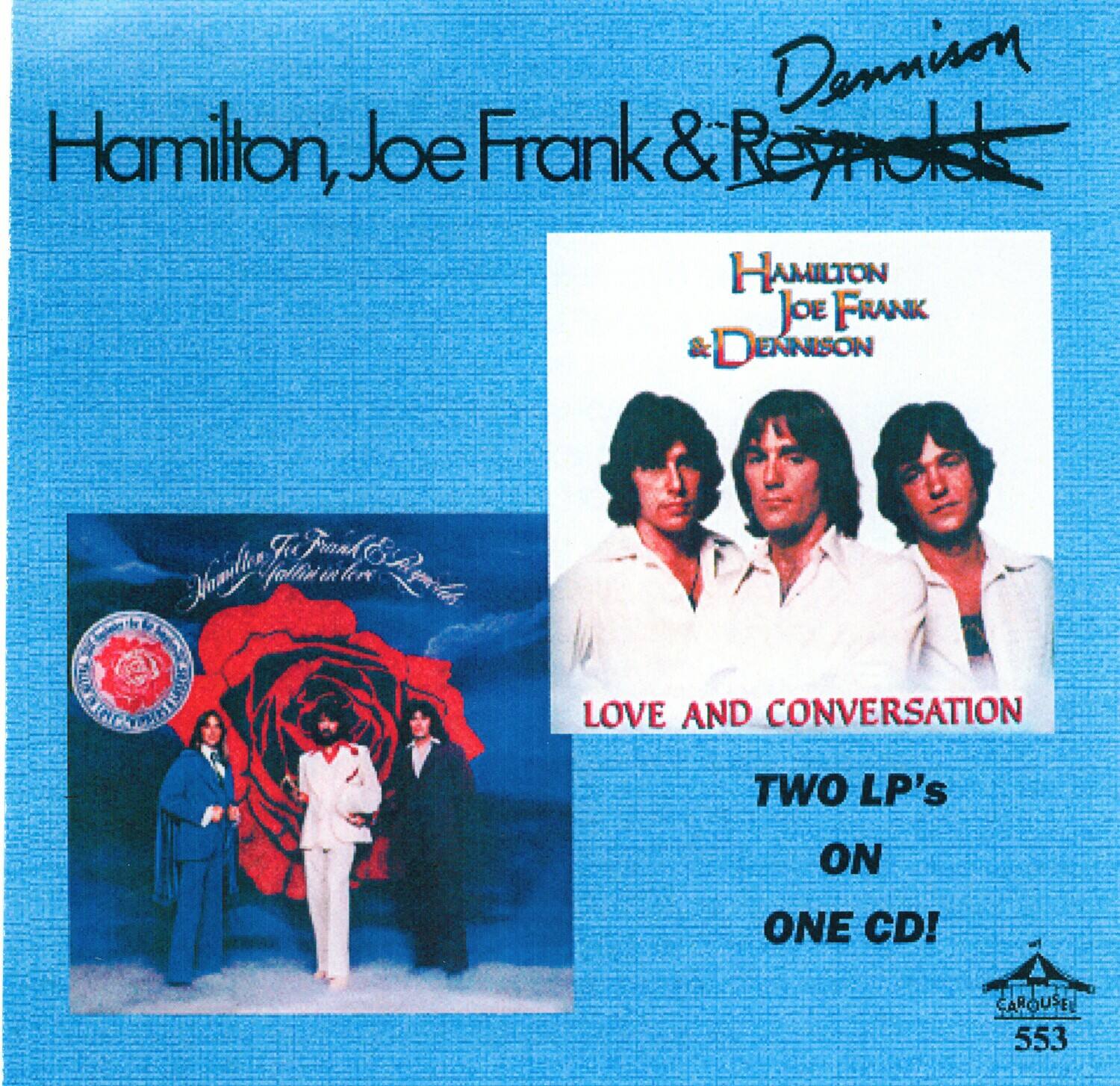 Hamiton,Joe / Dennison,Frank 2 LPs On 1 CD: 20 Cuts COMPACT DISCS ...