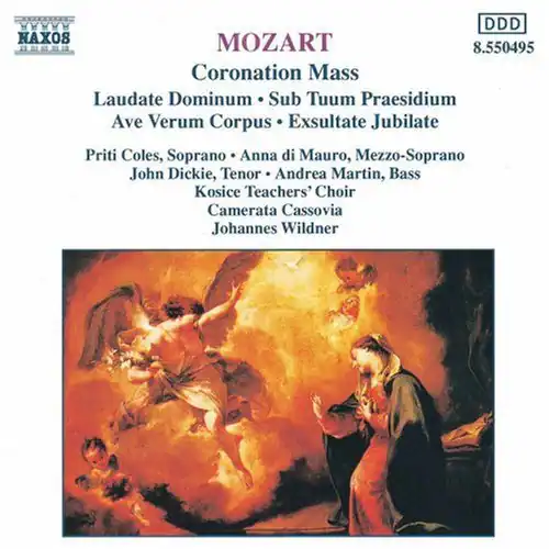 W.a. Mozart Coronation Mass / Ave Verum COMPACT DISCS [CD] - Best Buy