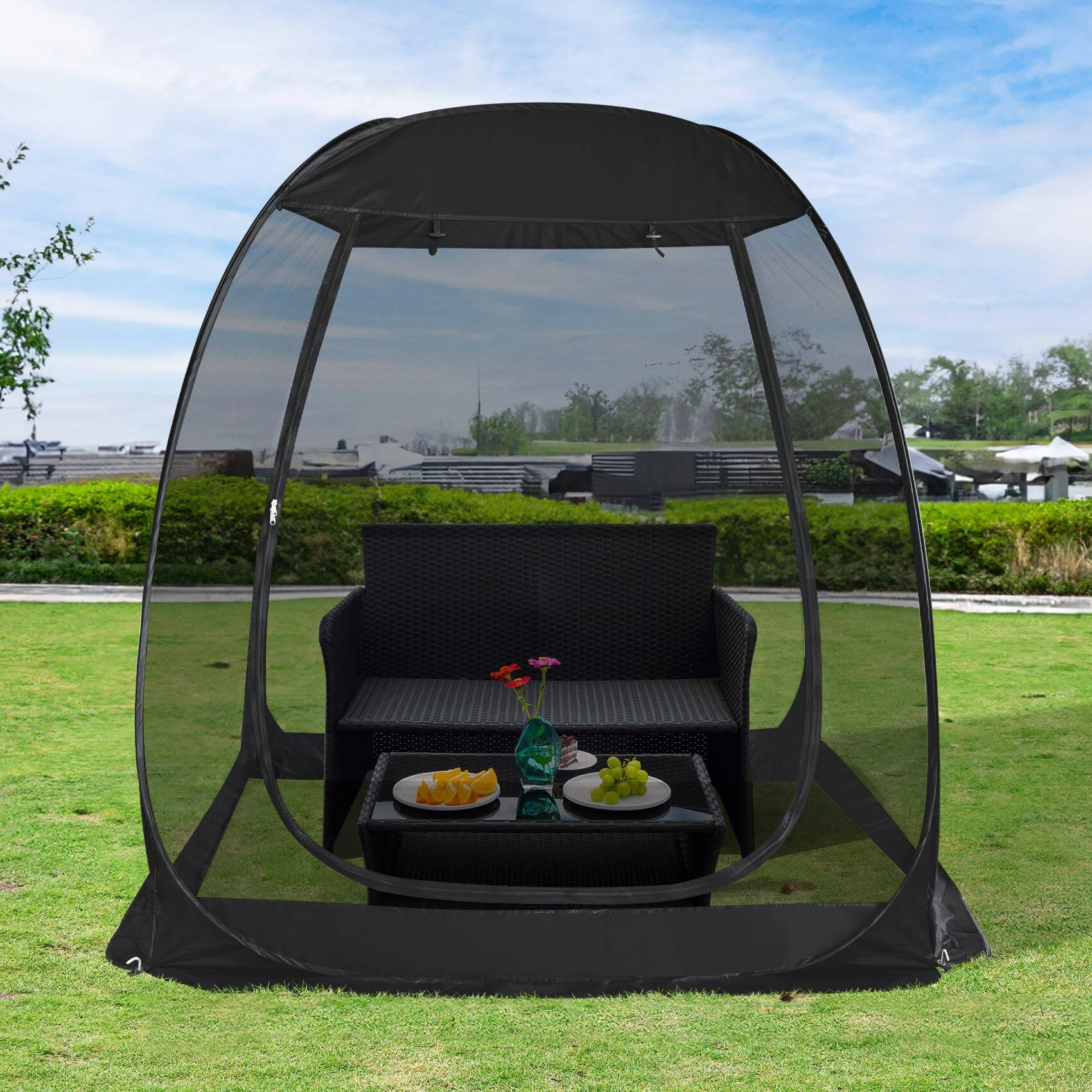 Skar Audio Screen House Gazebo Person Pop Up Igloo Screened Tent With ...