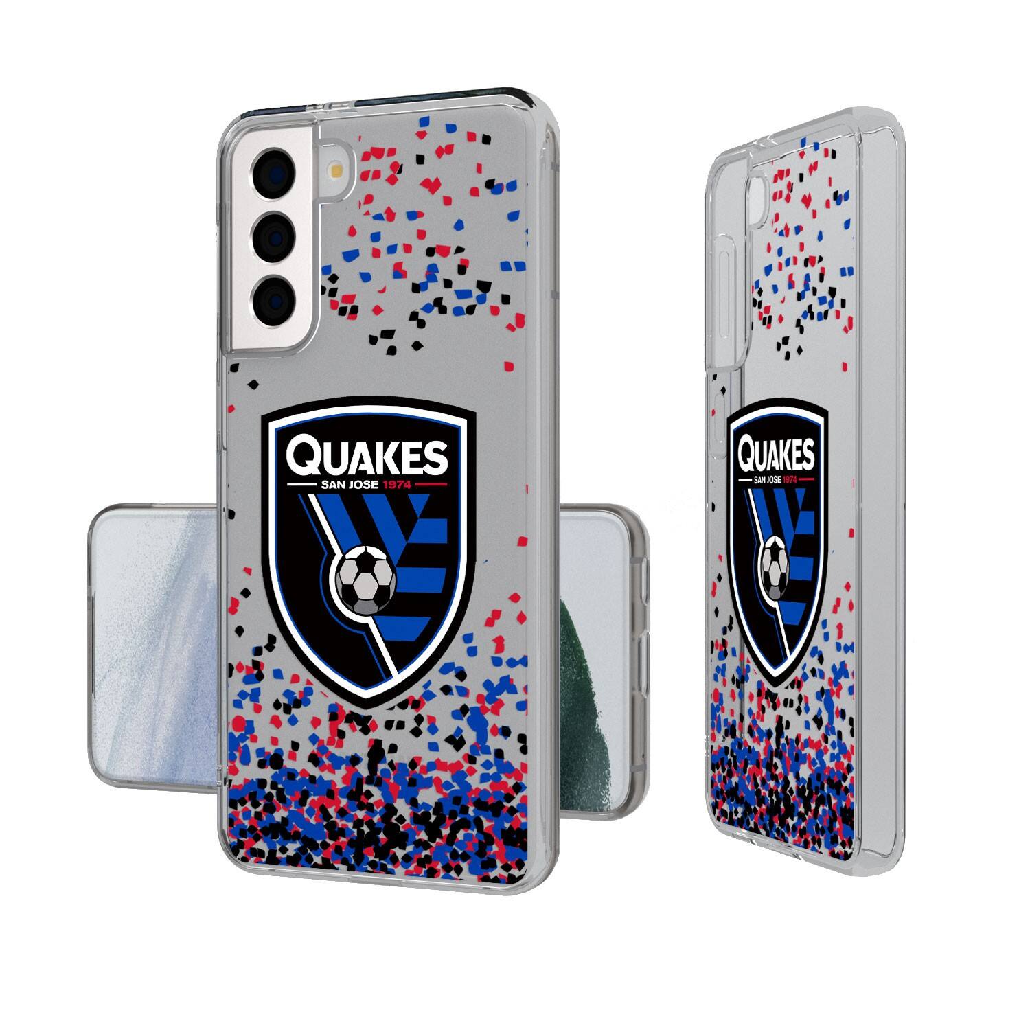 Keyscaper MLS San Jose Earthquakes Galaxy Confetti Clear Case S24 ...