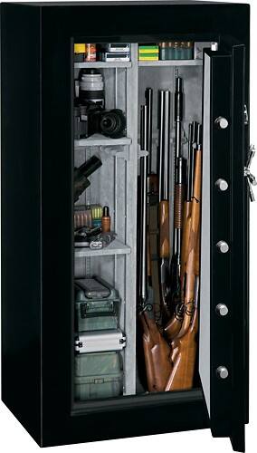 Best Buy: Stack-On Premier 24-Gun Safe Black P-24-HGB-E