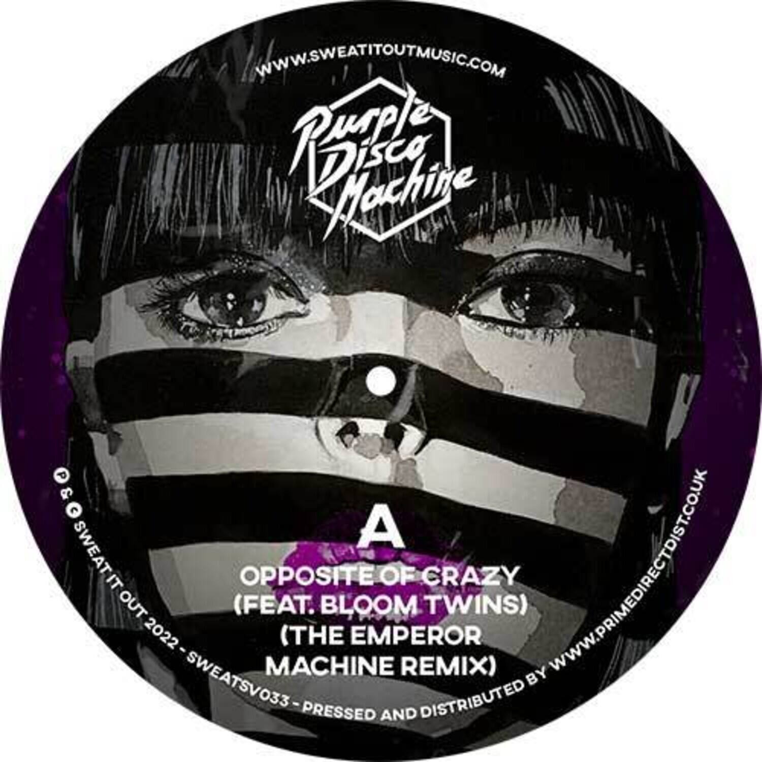Purple Disco Machine Opposite of Crazy (The Emperor Machine Remix) 12 ...