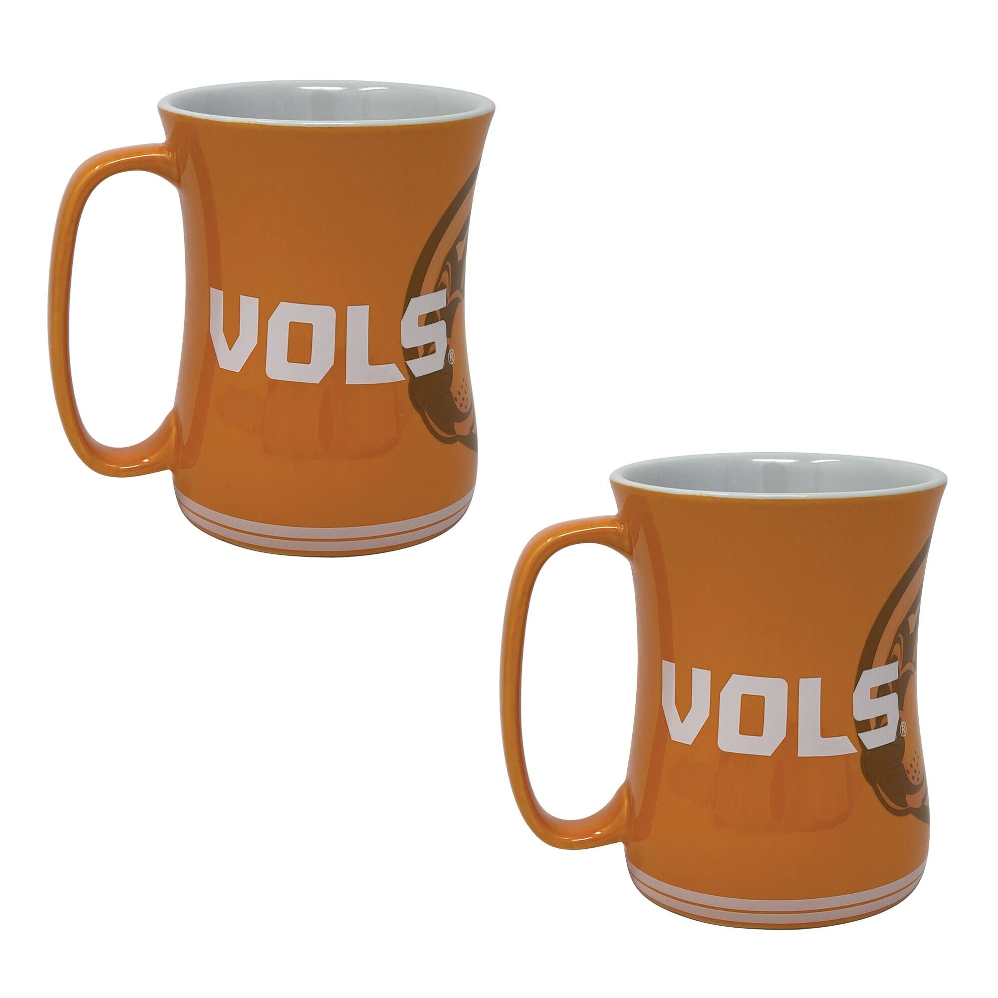 Indigo Falls Tennessee Volunteers 16oz. Sculpted Barista Mug Two Pack ...
