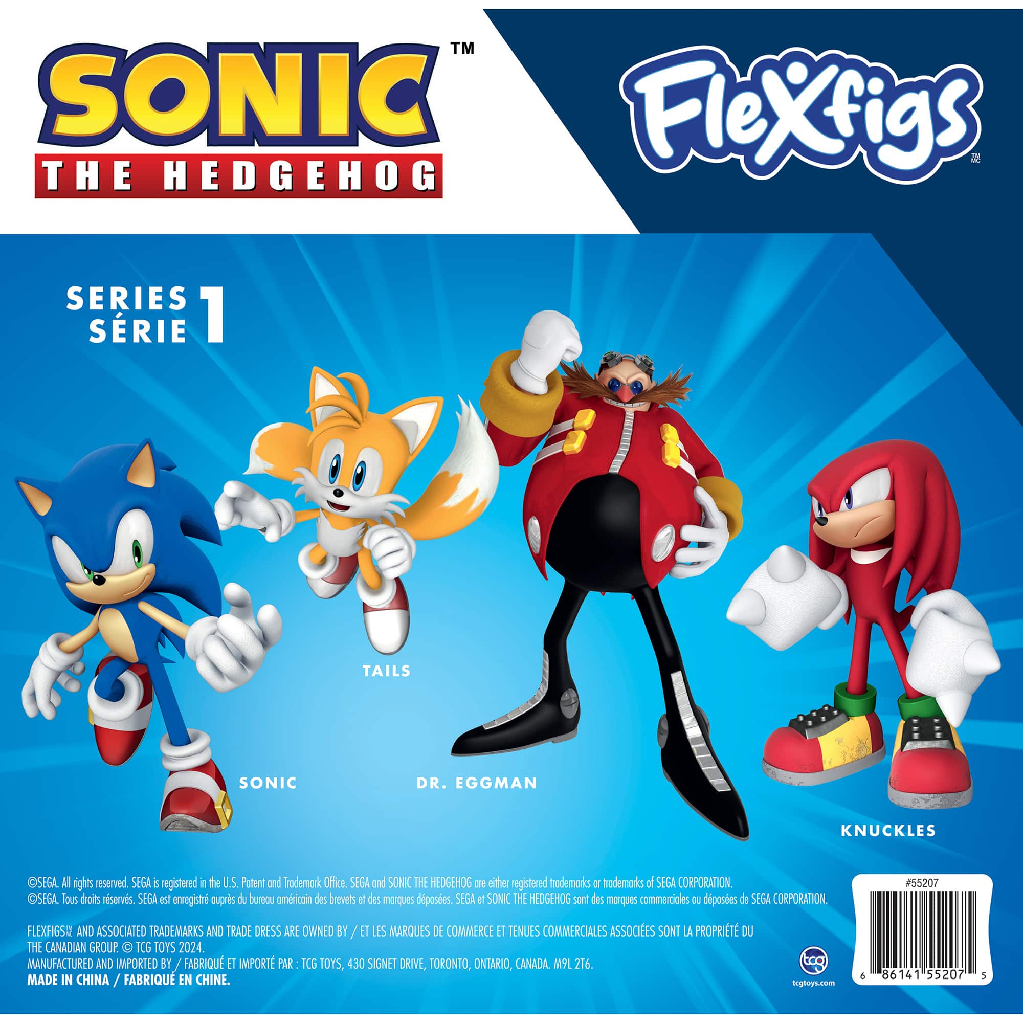 Best Buy: TCG Toys FleXfigs: Sonic The Hedgehog Series 1 4 Character ...