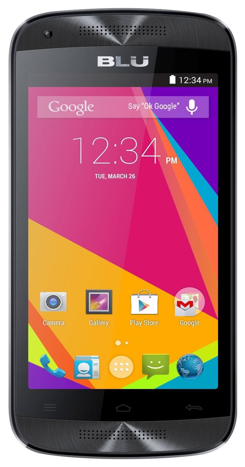 Best Buy: BLU Dash Music Jr Cell Phone (Unlocked) D390 BLK/GRAY