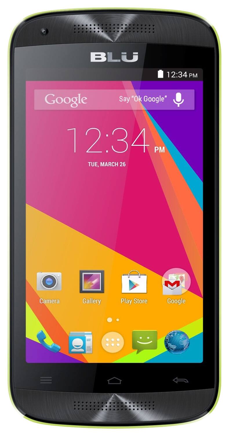 Customer Reviews: BLU Dash C Music 4G Cell Phone (Unlocked) Yellow ...