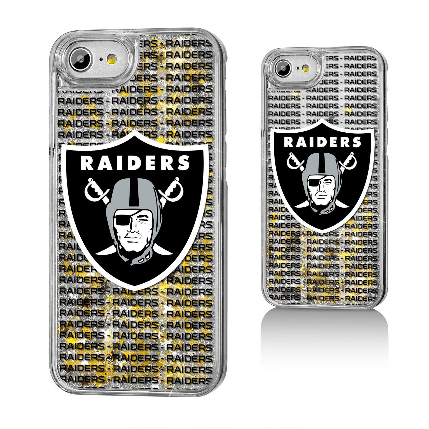 Keyscaper NFL Las Vegas Raiders iPhone Text Backdrop Design Glitter ...