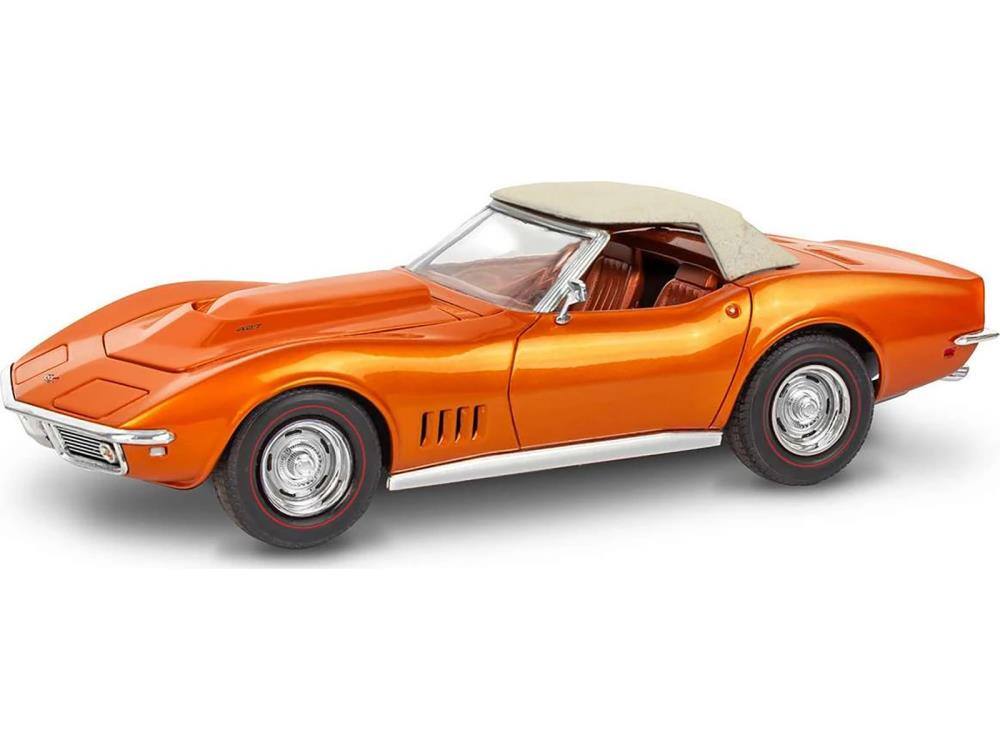Level 4 Model Kit 1968 Chevrolet Corvette L/88 Convertible 2 in 1 1/25 ...