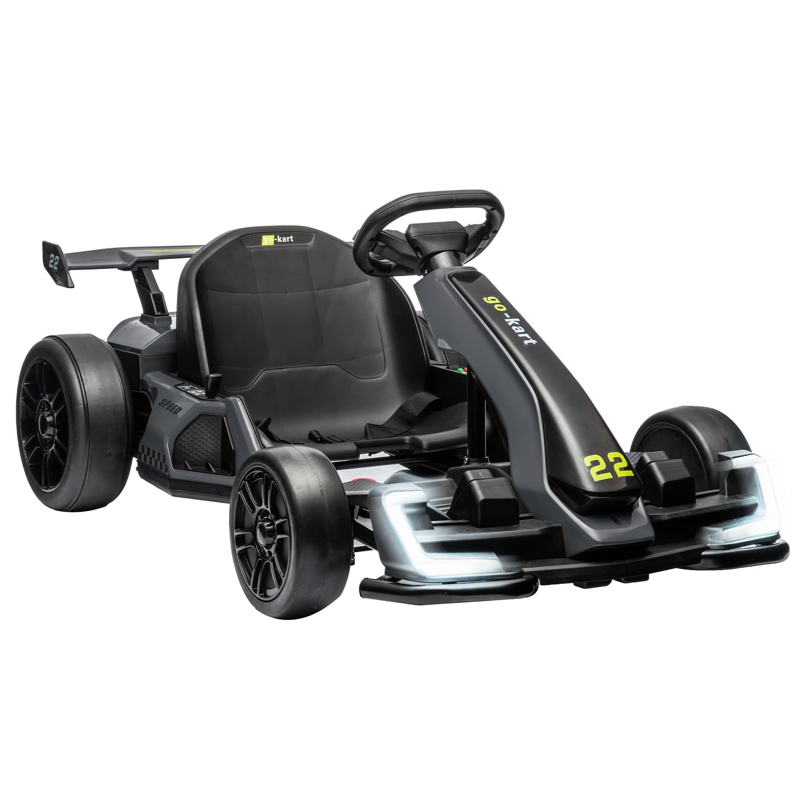 GARVEE 24V Kids Electric Drift Go Kart, 300W Motor, 8.5MPH, Adjustable ...
