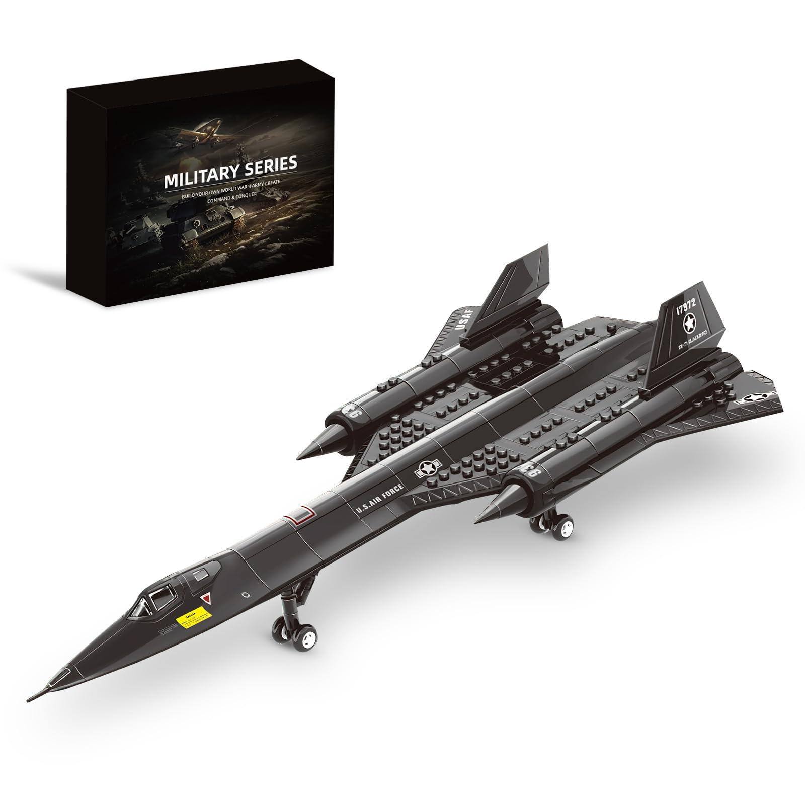 Leash Valley - Sr-71 Fighter Jet Building- Compatible With Plane Set ...