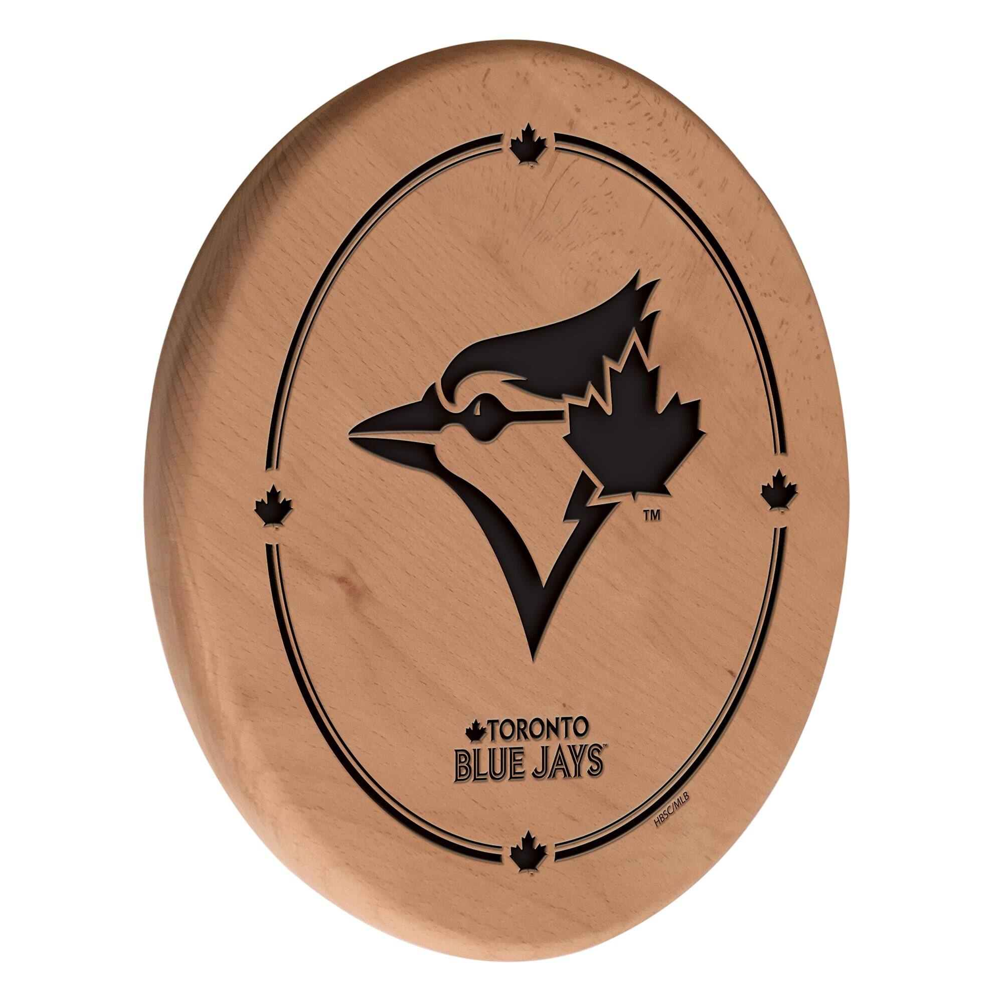Holland Bar Stool Co. Toronto Blue Jays 13" Laser Engraved Solid Wood ...