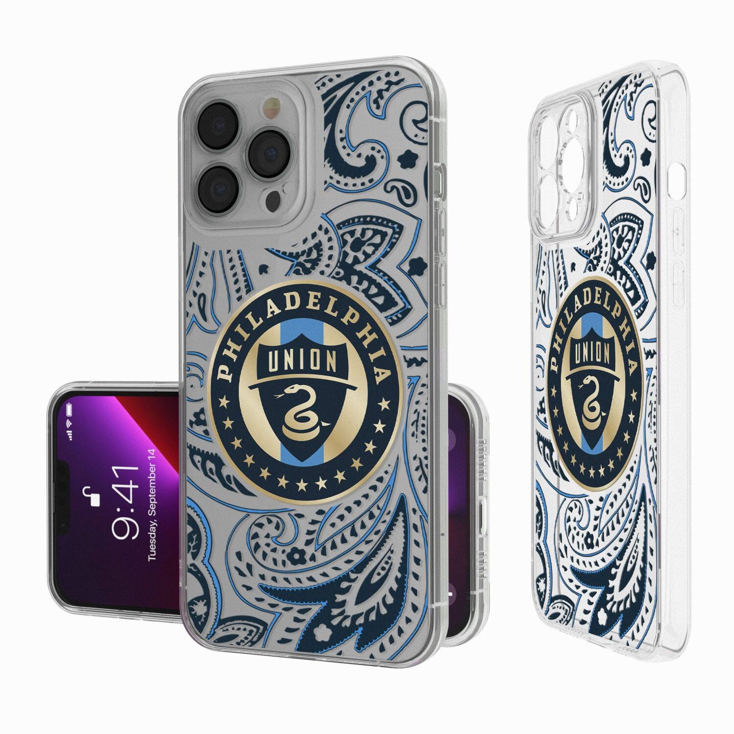 Keyscaper MLS Philadelphia Union iPhone Paisley Design Clear Case 13 ...