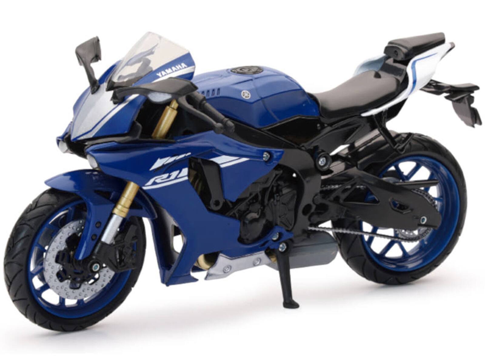 Yamaha YZF R1 Motorcycle 1/12 Diecast Model by New Ray Blue 57803C ...