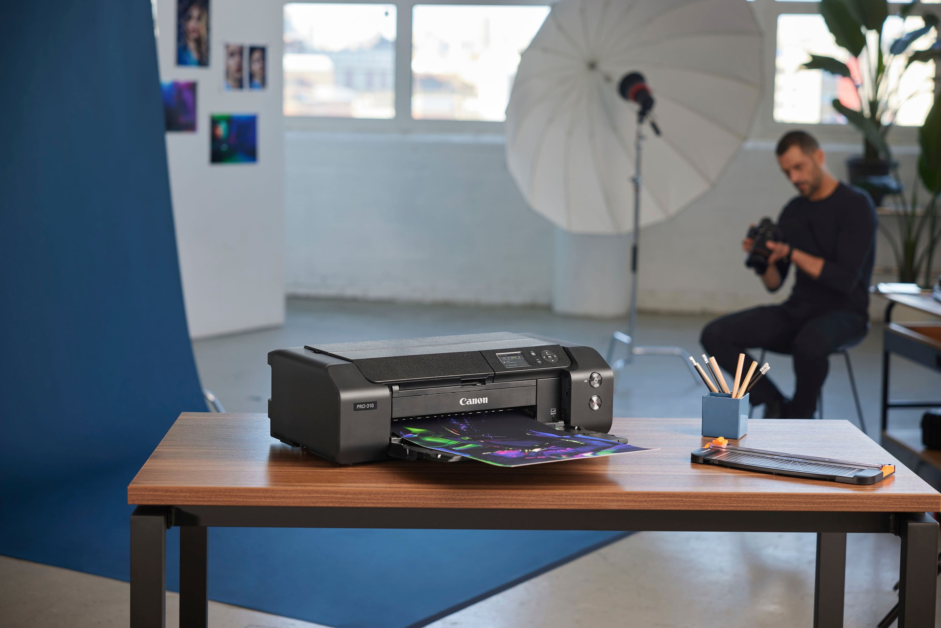 Canon imagePROGRAF PRO-310 Professional Wireless Inkjet Photo Printer Black 6858C002 - Best Buy