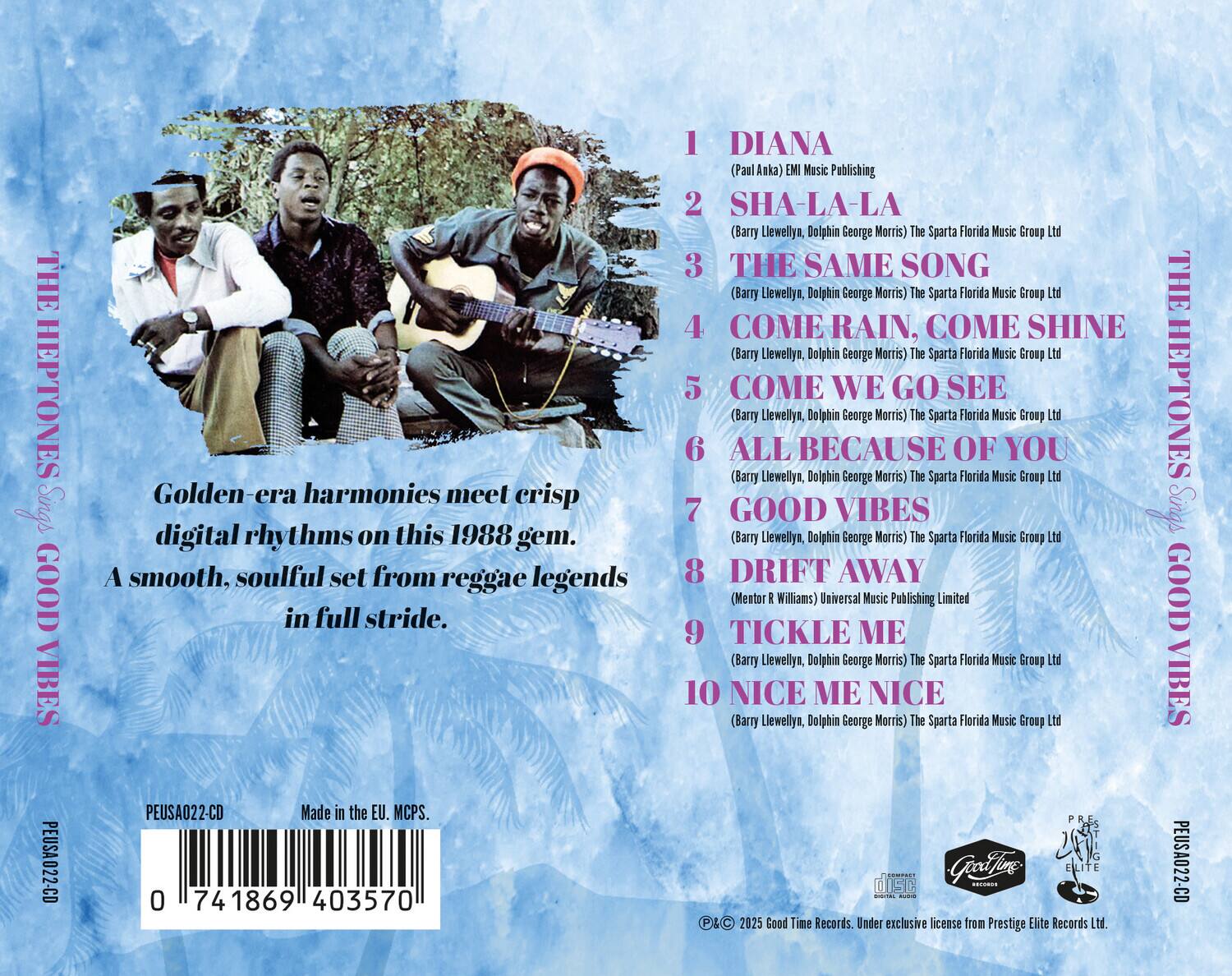 The Heptones The Heptones Sings Good Vibes COMPACT DISCS [CD] - Best Buy