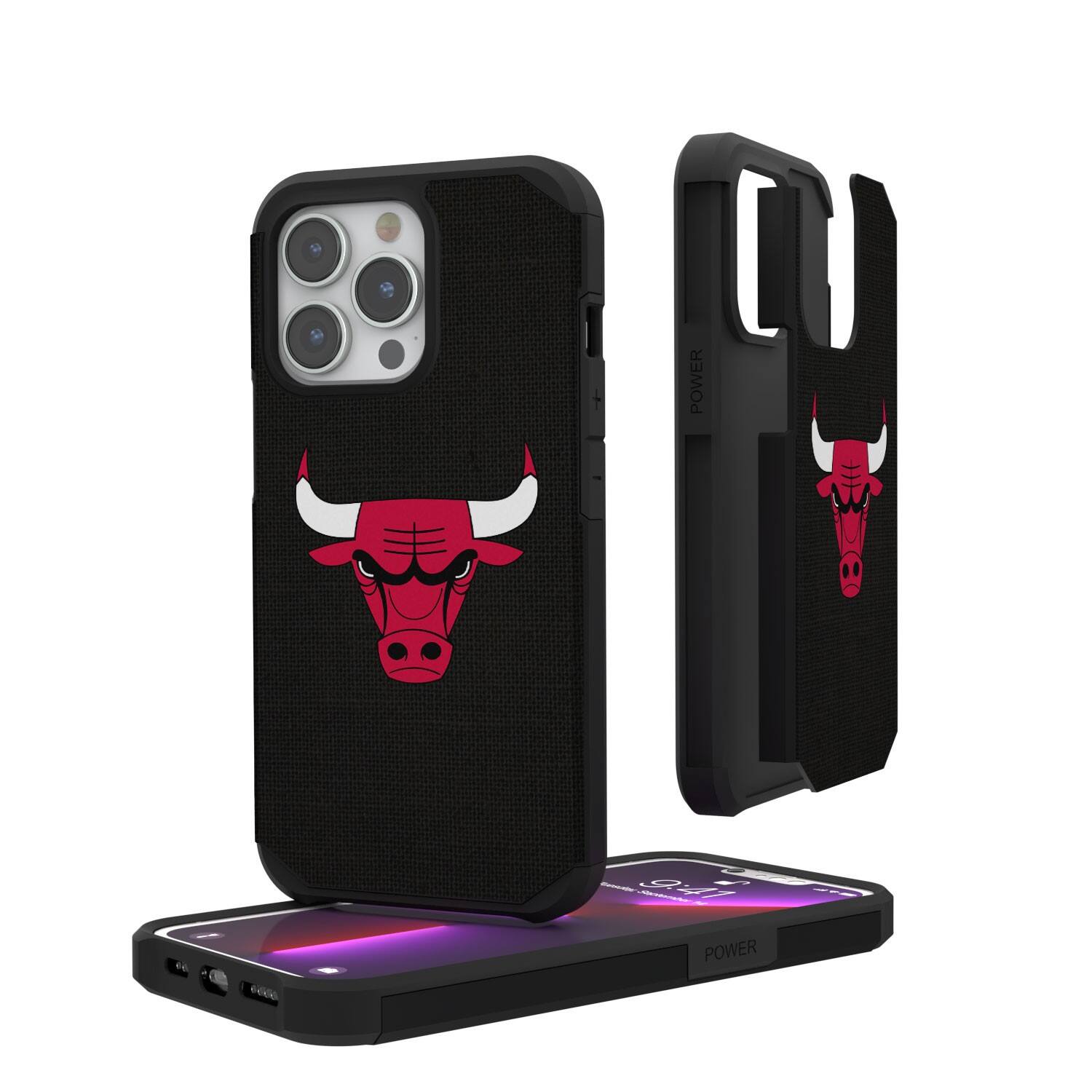 Keyscaper NBA Chicago Bulls Solid Design iPhone Rugged Case Multicolor ...