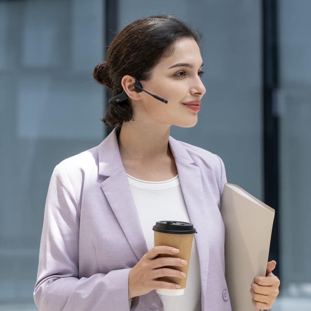 Customer Reviews: Shokz OpenComm 2 Bluetooth Bone Conduction Headset ...