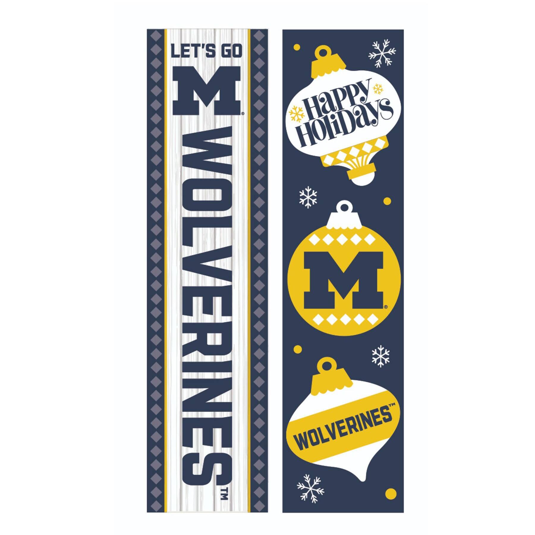 Evergreen Enterprises Michigan Wolverines 47" Double Sided Christmas ...