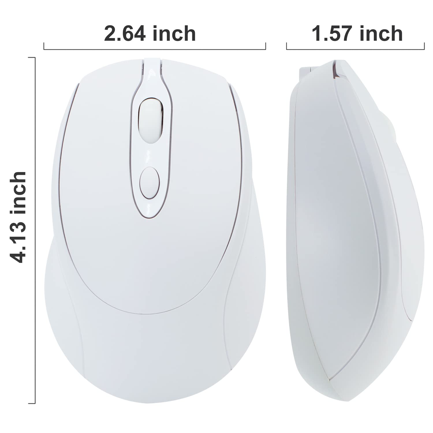 Comfort Essence Mouse Wireless Rechargeable Silent Slim Portable For ...