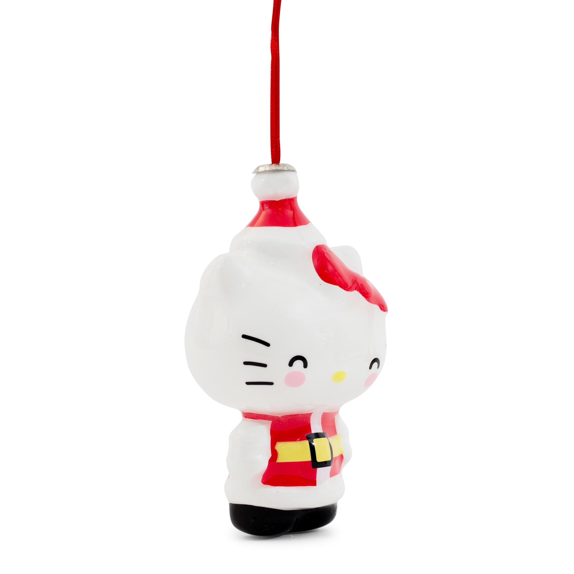 Surreal Entertainment Sanrio Hello Kitty Santa 4 Inch Shatterproof ...