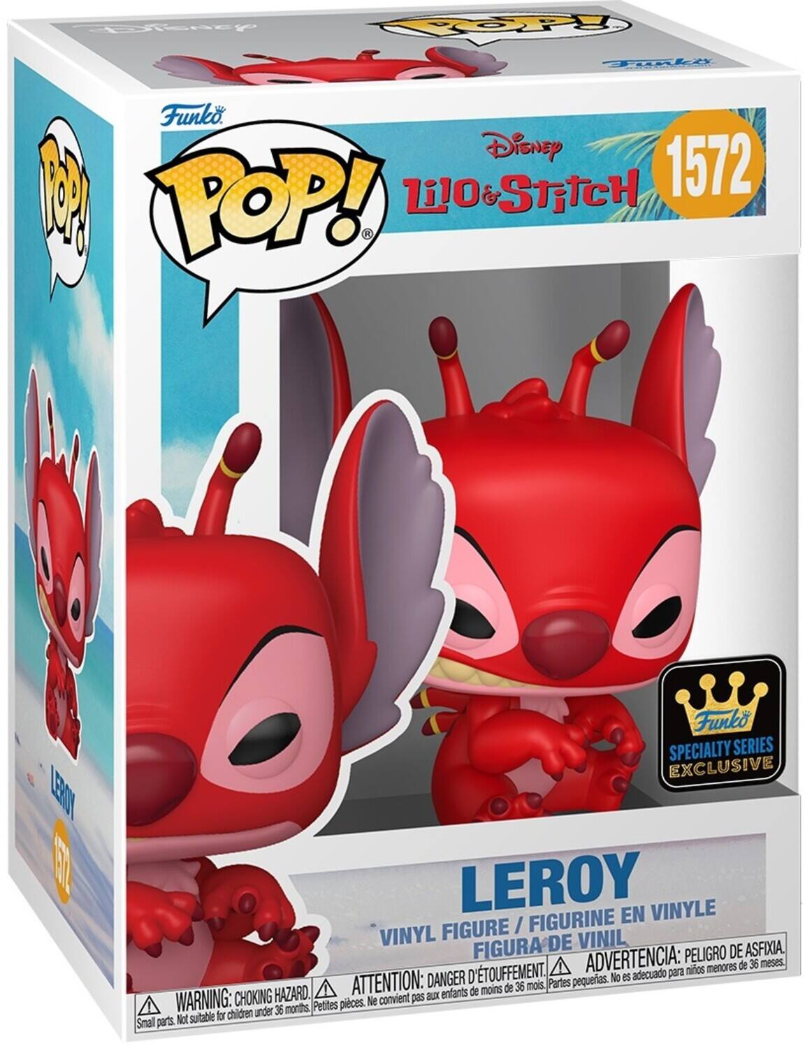 Funko POP! Disney: Lilo & Stitch Leroy Collectibles Multicolor ...