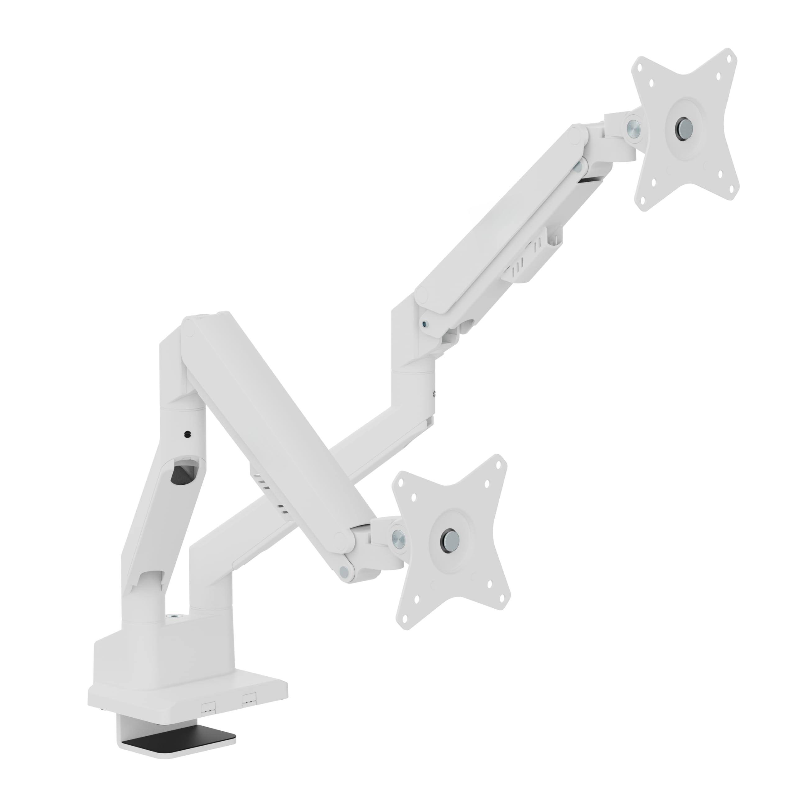 Cedar Assembly Ps1d Wave Dual Monitor Arm Stand Desk Mount Fits Up To ...