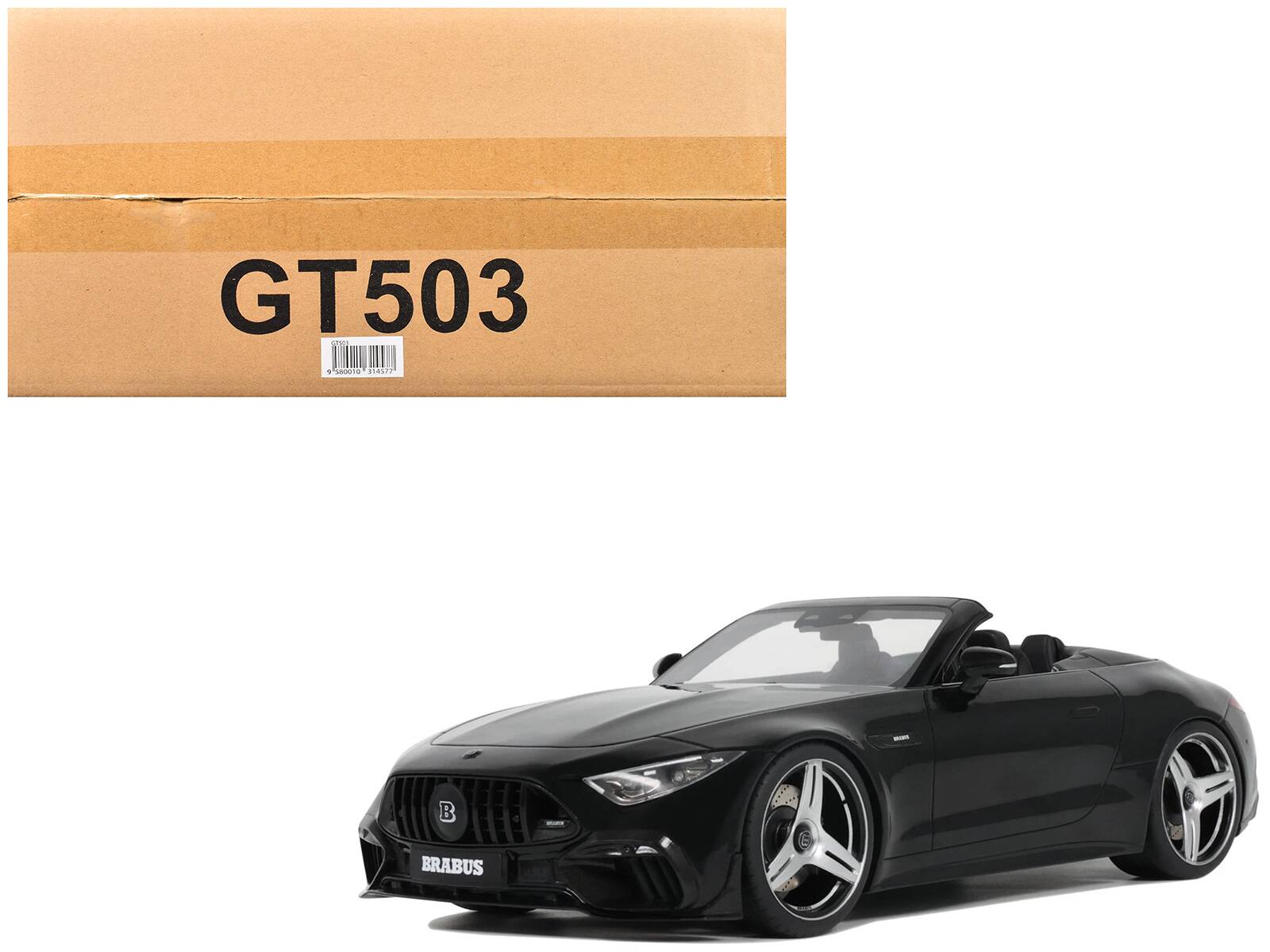 Brabus 750 BODO Buschmann Edition Obsidian 1/18 Model Car by GT Spirit ...