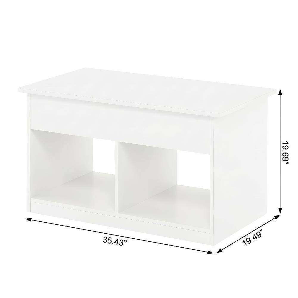 FurniFact Lift Top Coffee Table with Storage and Durable Construction ...