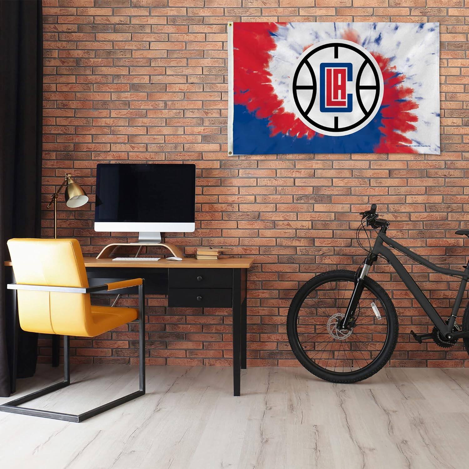 Rico Industries Los Angeles Clippers Bold Tie Dye Design 3x5 Indoor ...