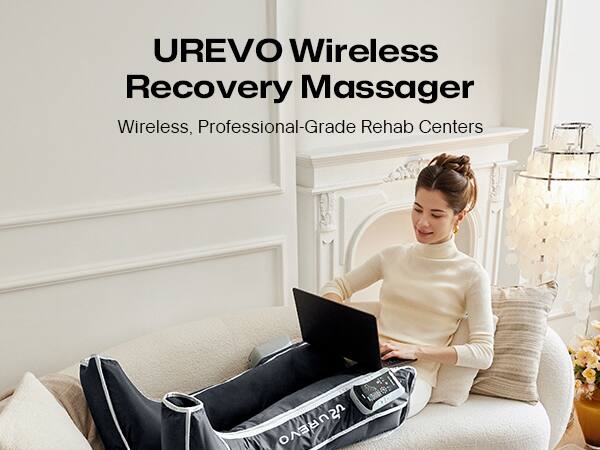 Urevo Care Wireless Recovery Massager Black FMSRE1USBKO2 - Best Buy