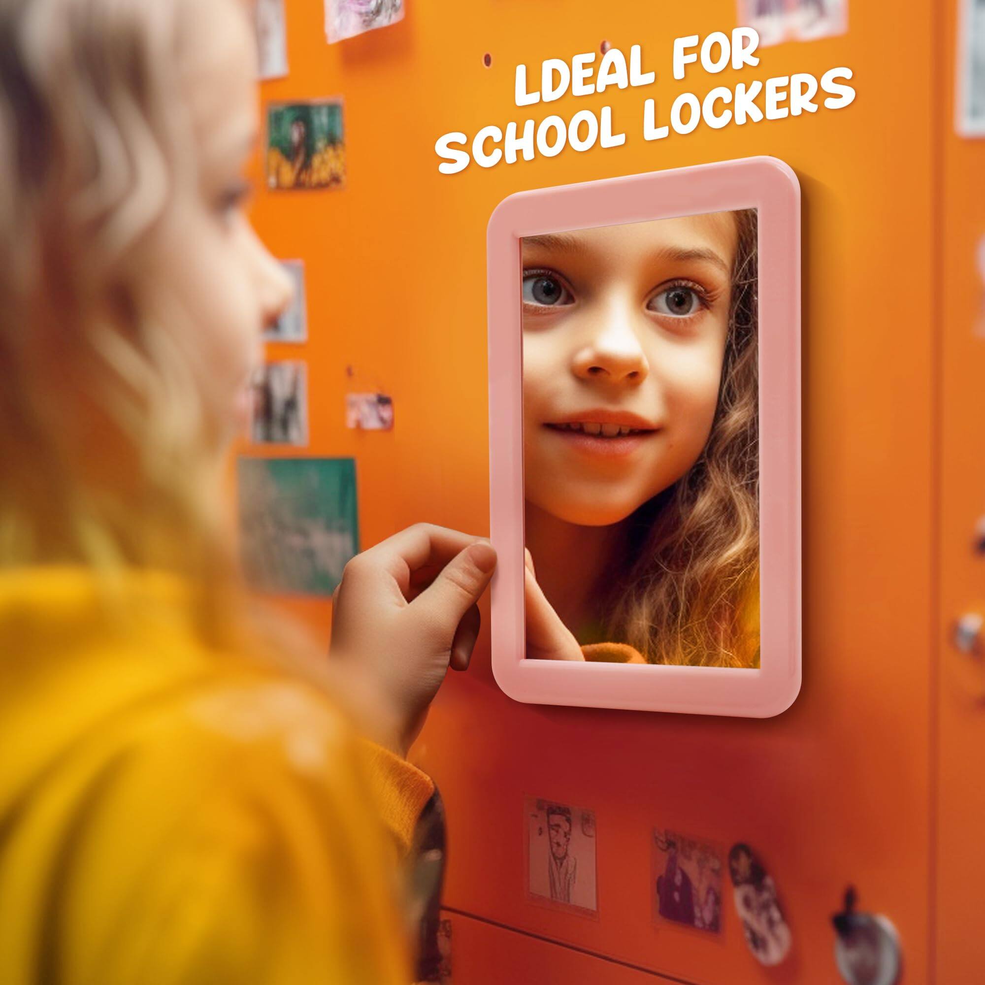 Comfort Essence Magnetic Mirror 2 pack Locker 5" X 7" For School ...