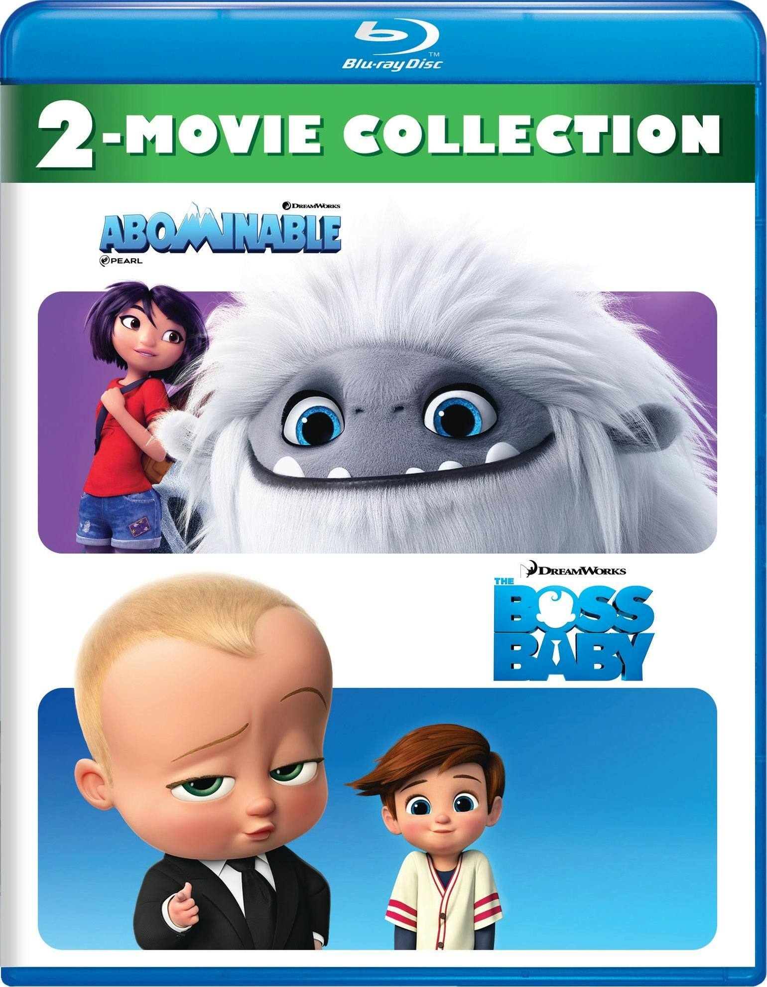 Abominable/The Boss Baby (Blu ray Double Feature) [Blu ray] [Standard ...
