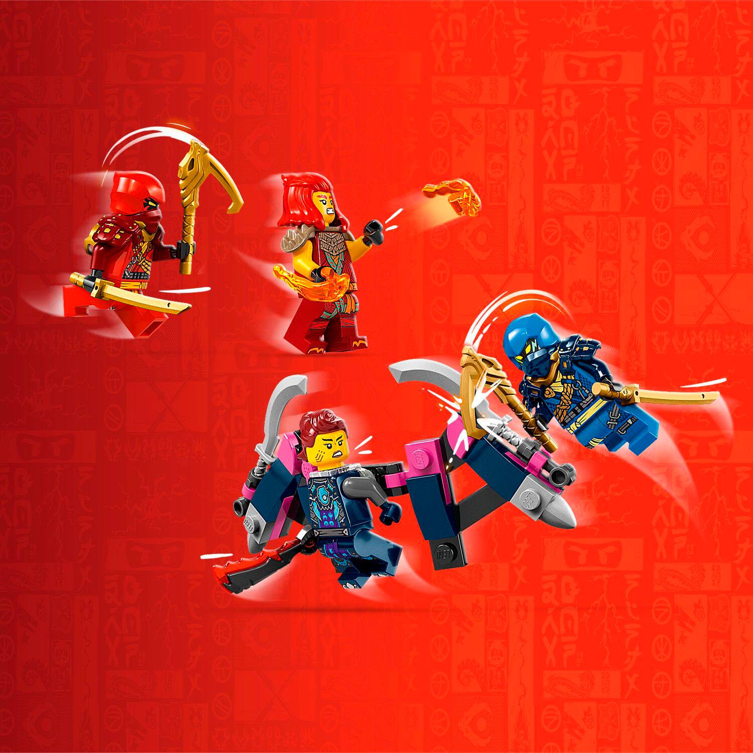 LEGO NINJAGO Kai’s Ninja Climber Mech Ninja Gift Toy Set 71812 6470399 - Best Buy