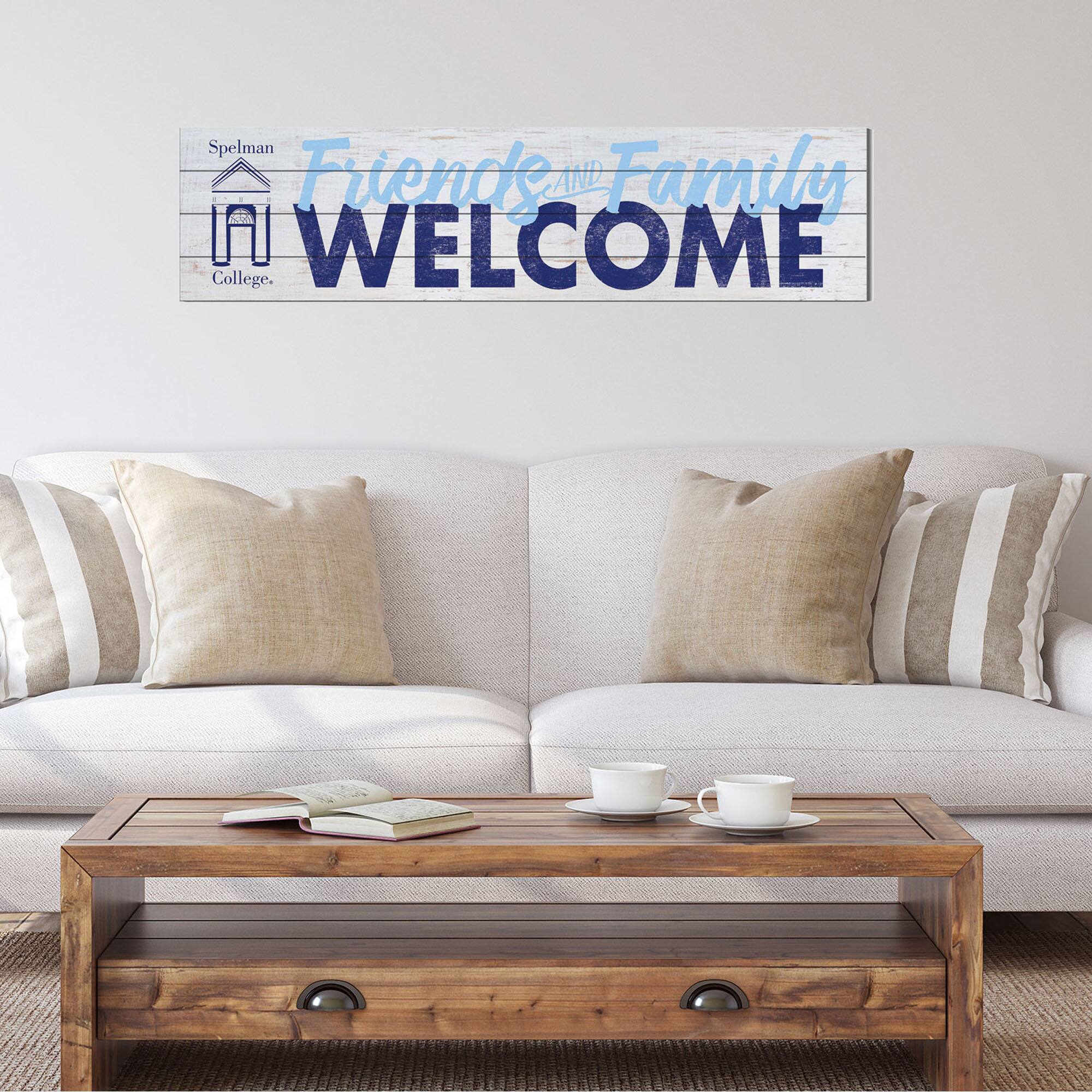 Jardine Spelman College Jaguars 10'' x 40'' Friends & Family Welcome ...