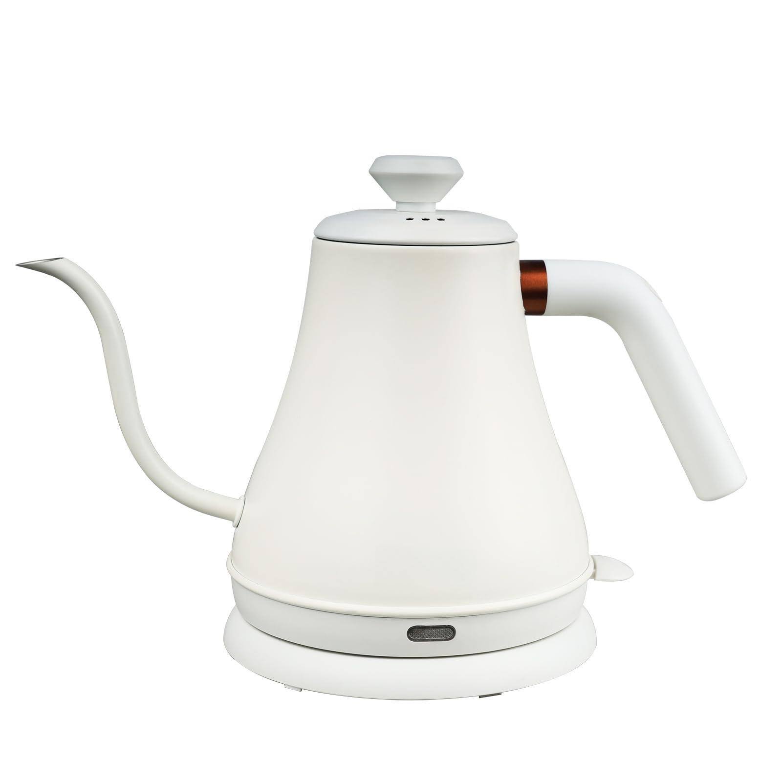 Dapper Styles Electric Kettle Stainless Steel Gooseneck Water Boiler ...