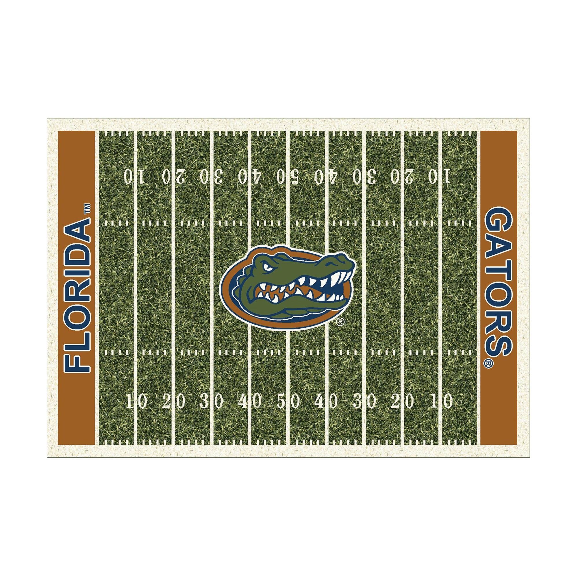 Imperial Florida Gators 7'8'' x 10'9'' Home Field Rug Black 4299538 ...