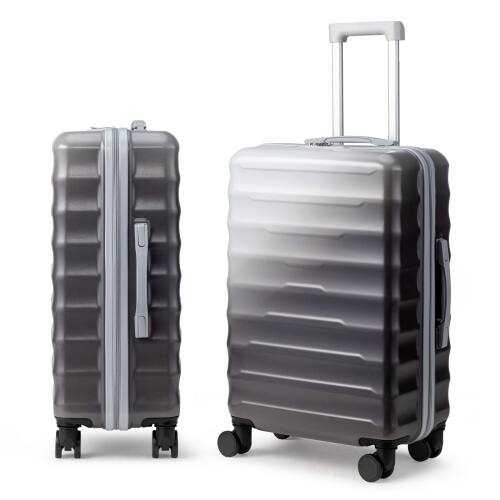 Winado 24" Carry on Luggage Hardshell PC+ABS Gradient Color Suitcase ...