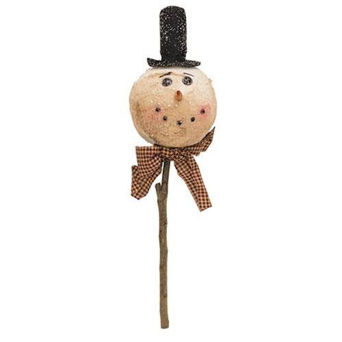 BreeBe Rustic Cotton Snowman Pick Multicolor GM6146 - Best Buy