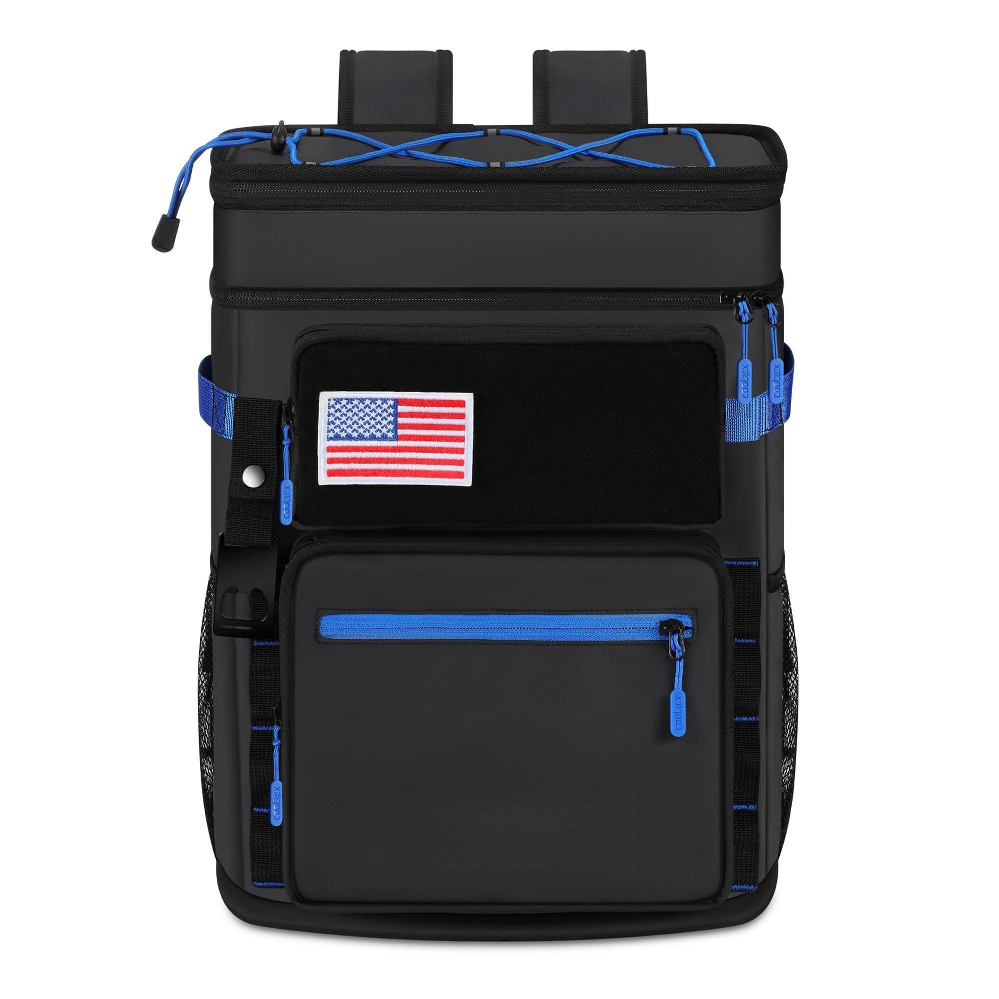 Live At Space Large Backpack Cooler 36 Can With 2 Insulated ...