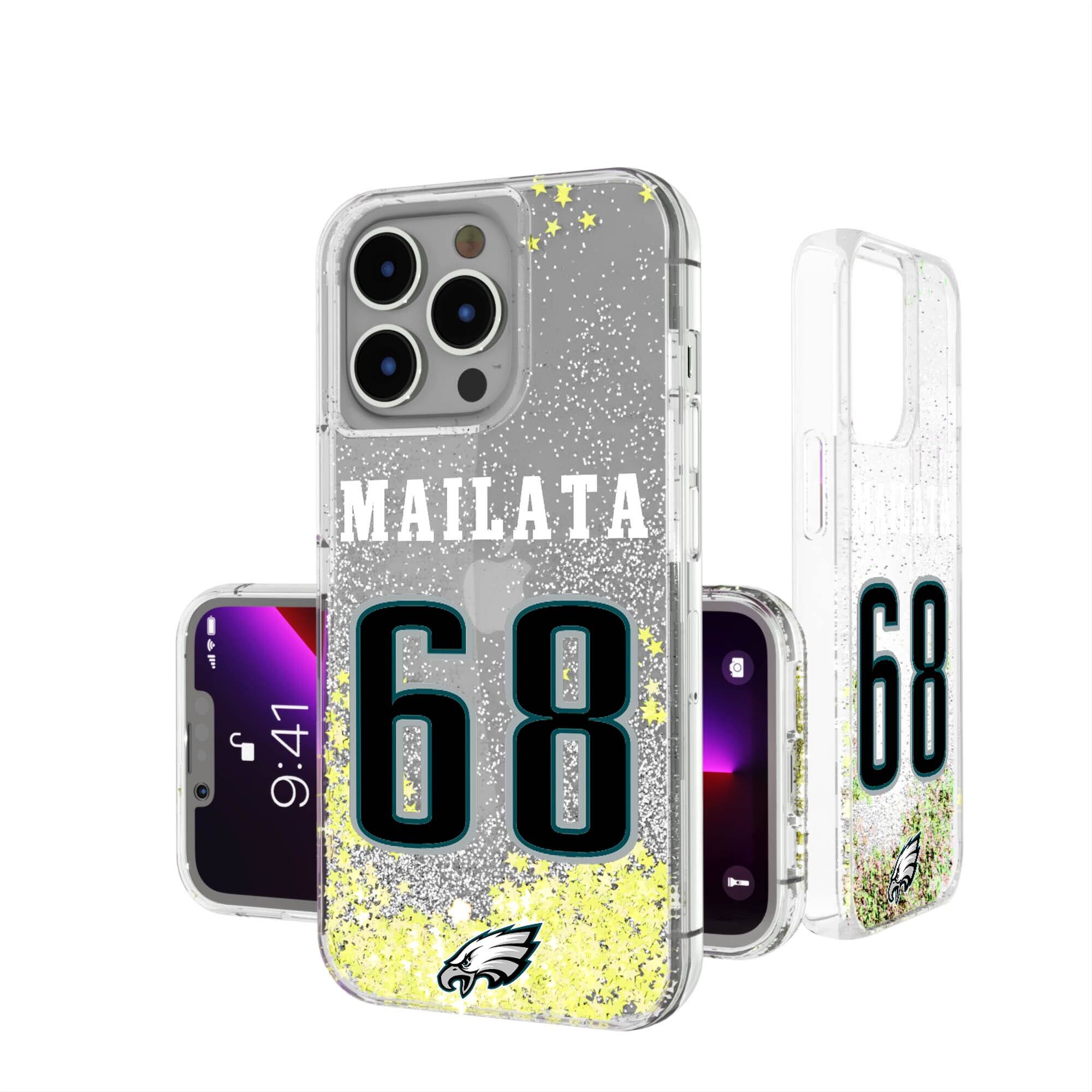 Keyscaper NFL Jordan Mailata Philadelphia Eagles iPhone Glitter Phone ...