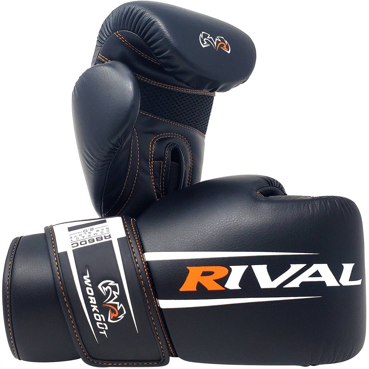 RIVAL Boxing RB60C Workout Compact Hook and Loop Bag Gloves 2.0 Medium ...