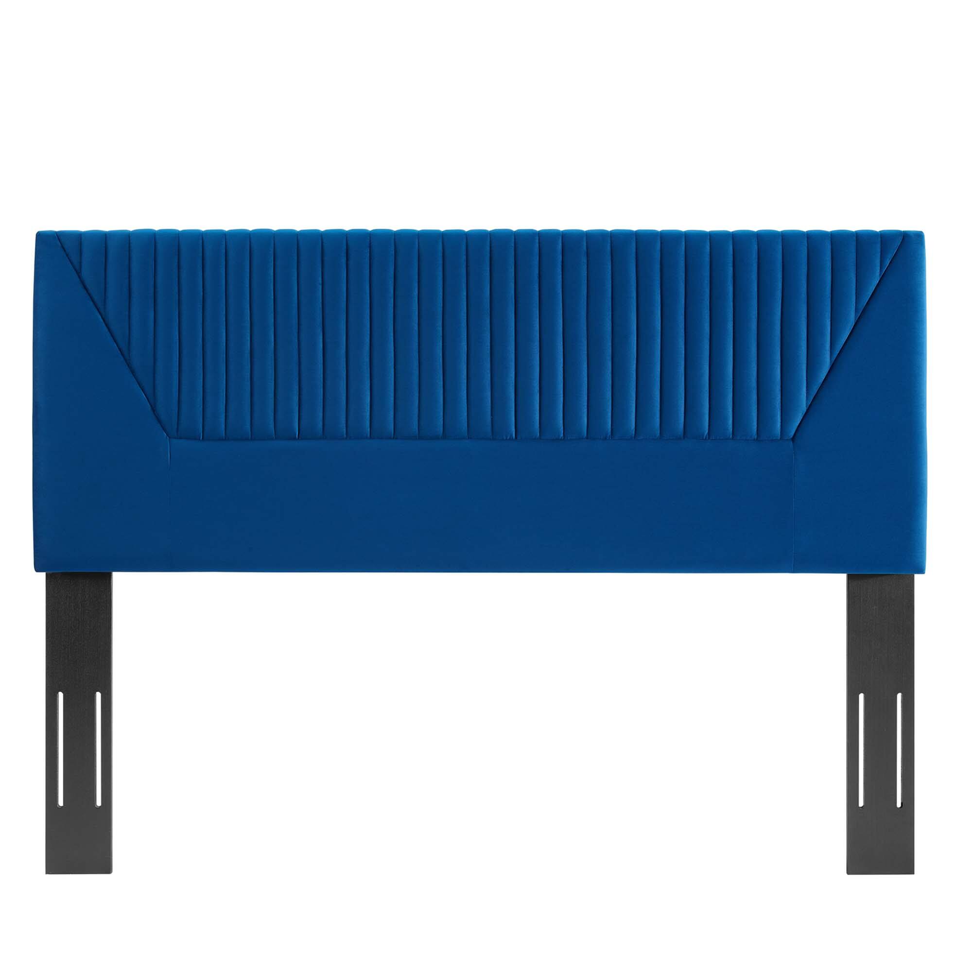 Patience Channel Tufted Performance Velvet King/California King ...