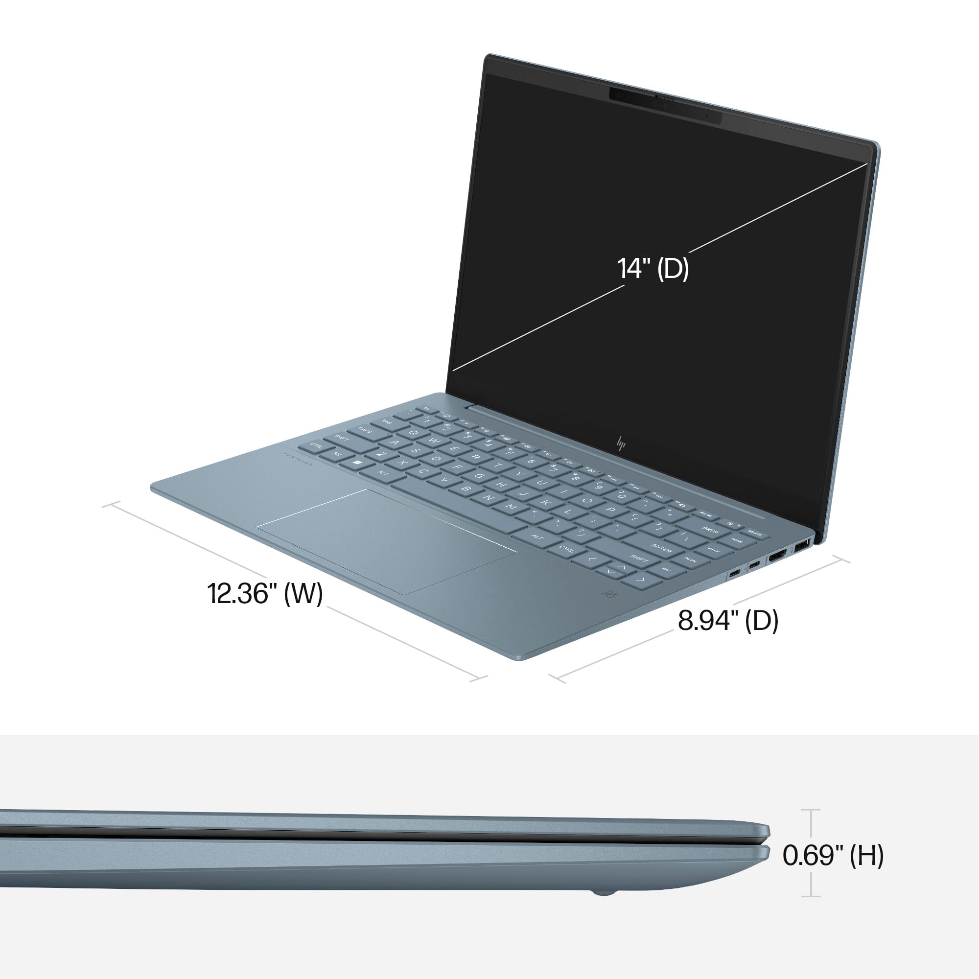 Customer Reviews: HP Pavilion Plus 14" Wide Ultra XGA Laptop AMD Ryzen ...