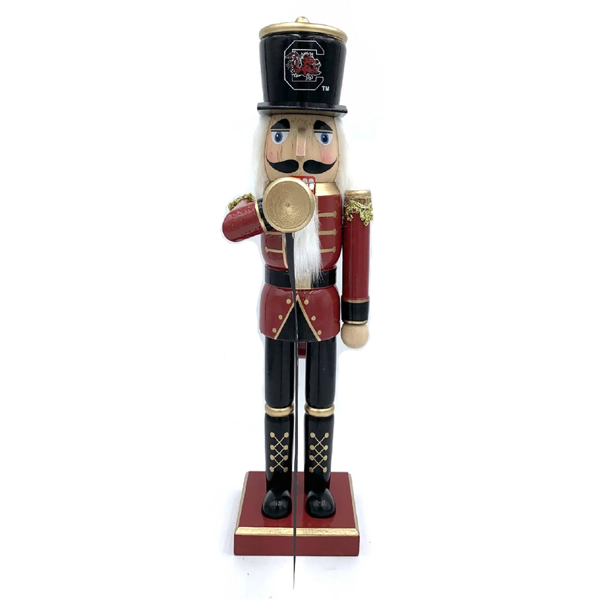 Santa's Workshop South Carolina Gamecocks 14" Bugler Nutcracker Red ...