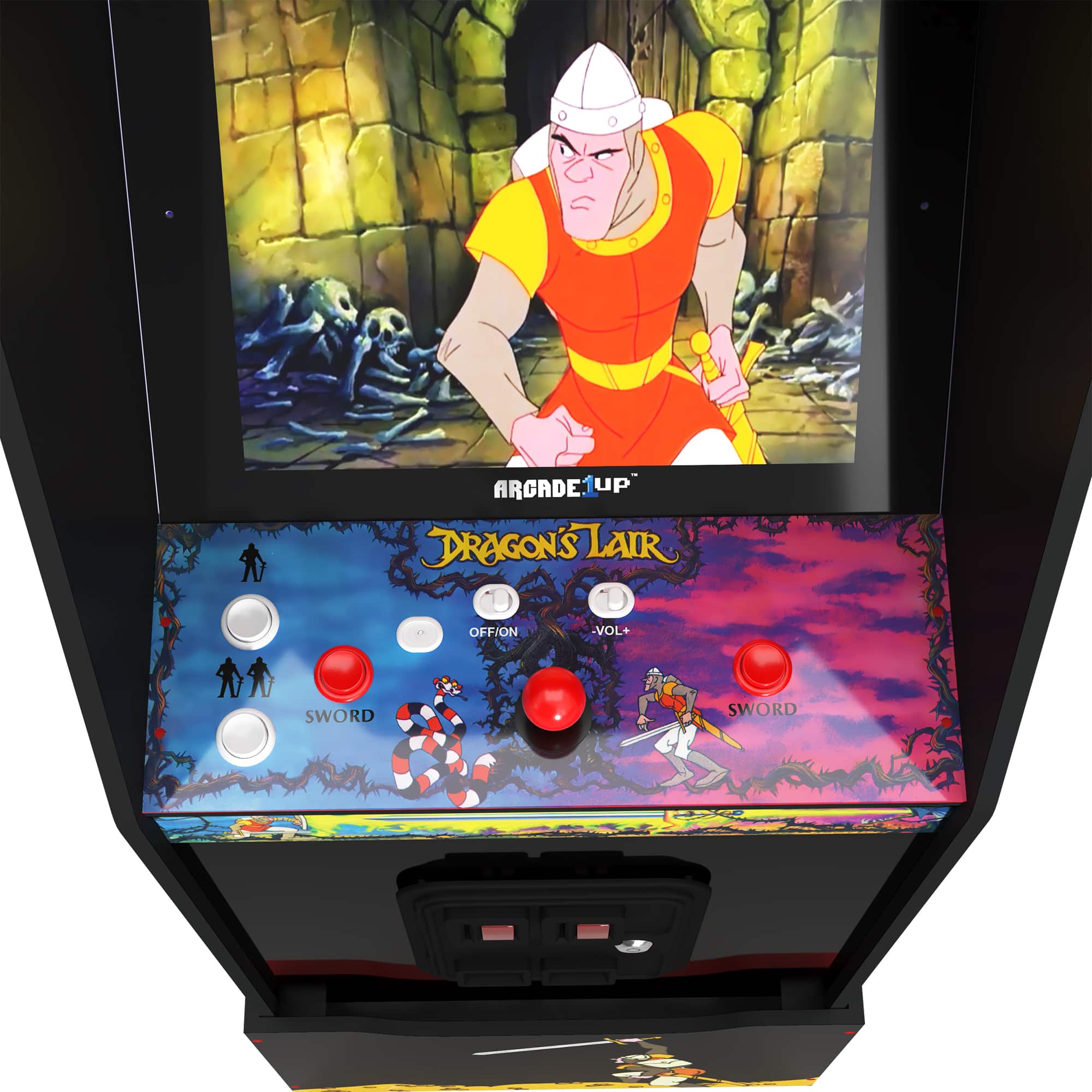 Best Buy: Arcade1Up Dragon's Lair Arcade with Riser & Lit Marquee Multi ...