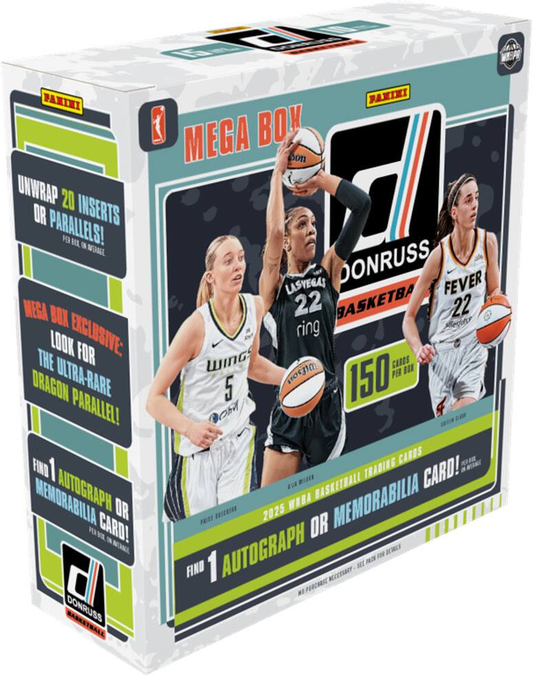 2025 Panini Donruss WNBA Basketball Mega Box SP-DR25WNBAMB - Best Buy