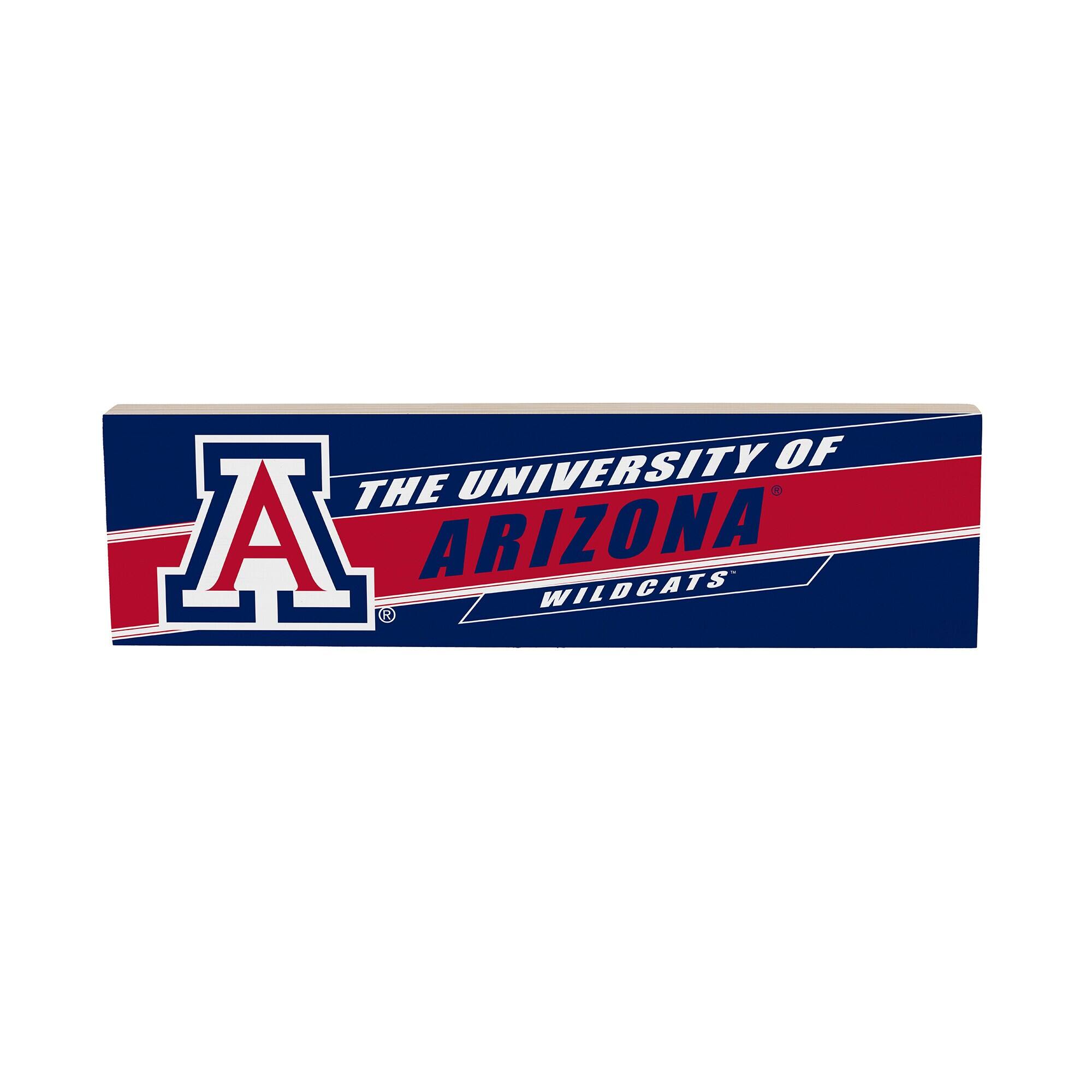 Evergreen Enterprises Arizona Wildcats 5" x 18" Shadow Logo Wood Mantle ...