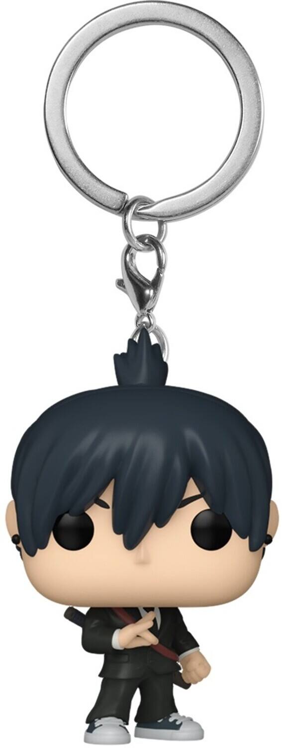 Funko Keychain: Chainsaw Man Aki Hayakawa Collectibles Multicolor ...