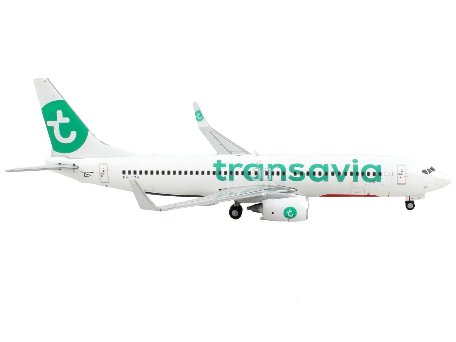 Boeing 737 800 Commercial Aircraft "Transavia Airlines" Tail 1/400 ...