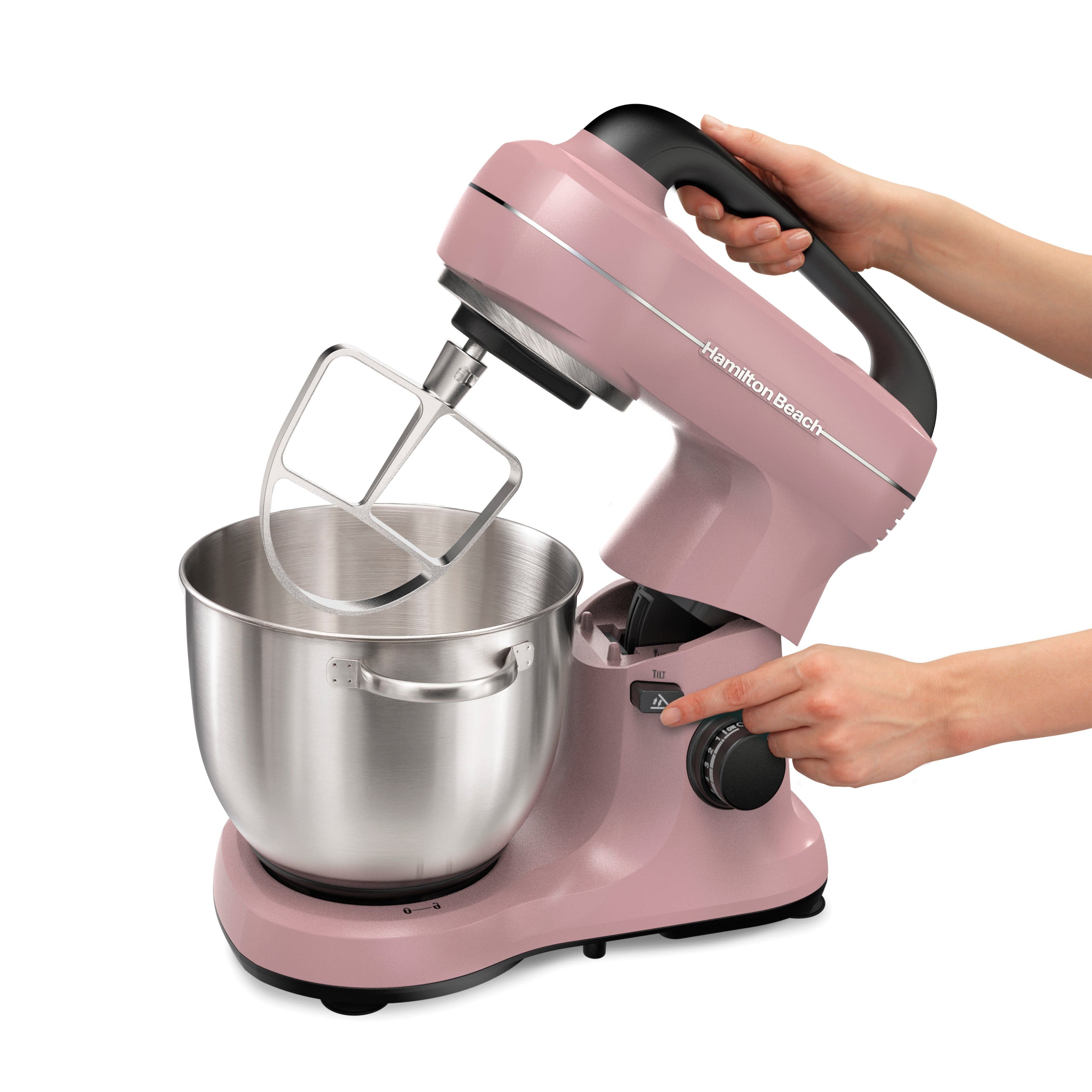 Customer Reviews: Hamilton Beach 300 Watt 7 Speed Stand Mixer Pink ...